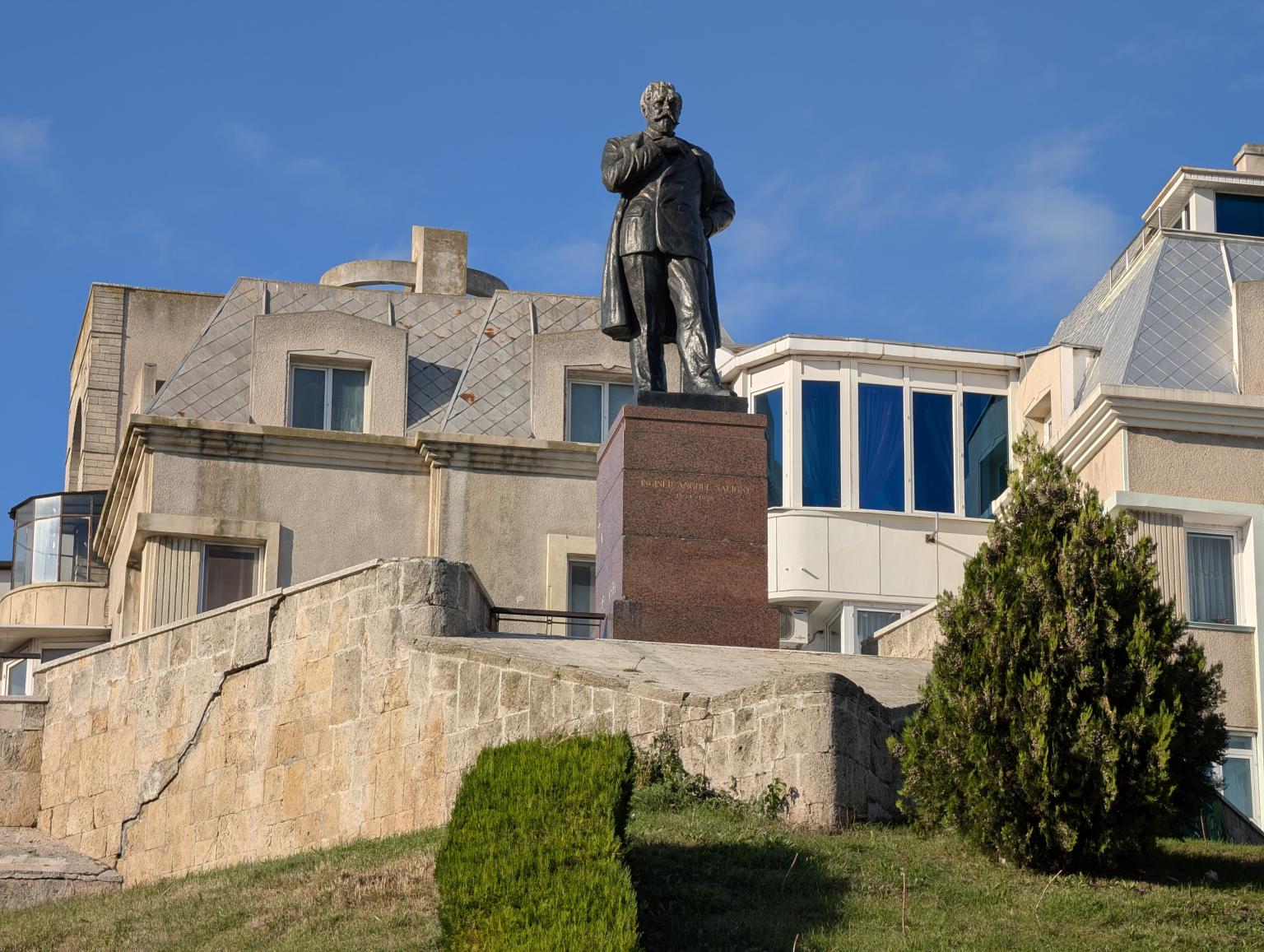 Statuia Lui Anghel Saligny, Monument de artă in Constanța, Constanţa ...